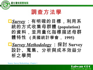 Survey Methodology | PPT