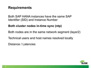 SAP HANA System Replication simplified | PPT