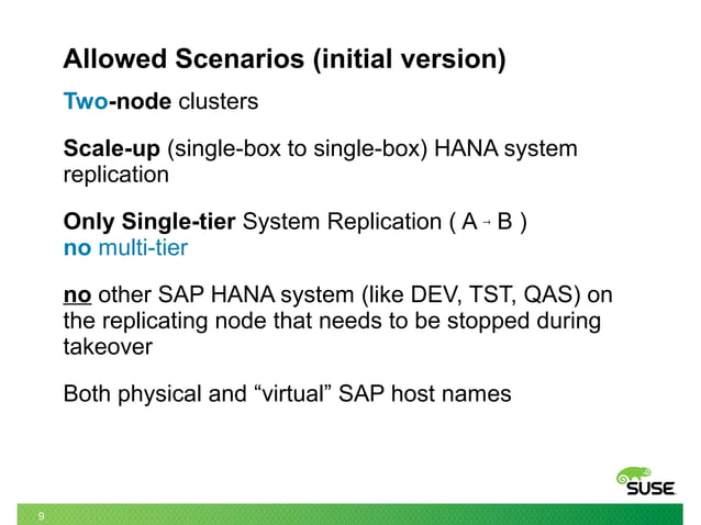 SAP HANA System Replication simplified | PPT | Operating Systems | Computer Software and ...