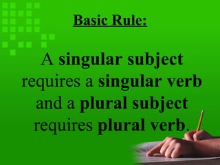 Eng7 sva irregular plural forms | PPT