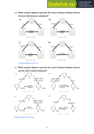 1 Systemic Multiple Choice Questions In Chemistry | PDF
