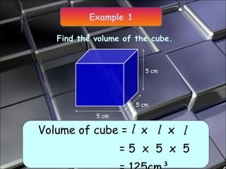 Volume of Cubes and Cuboid | PPT