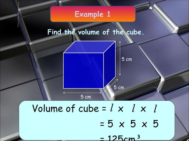 Volume of Cubes and Cuboid | PPT | Physics | Science