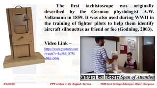 Tachsitoscope | PPTX
