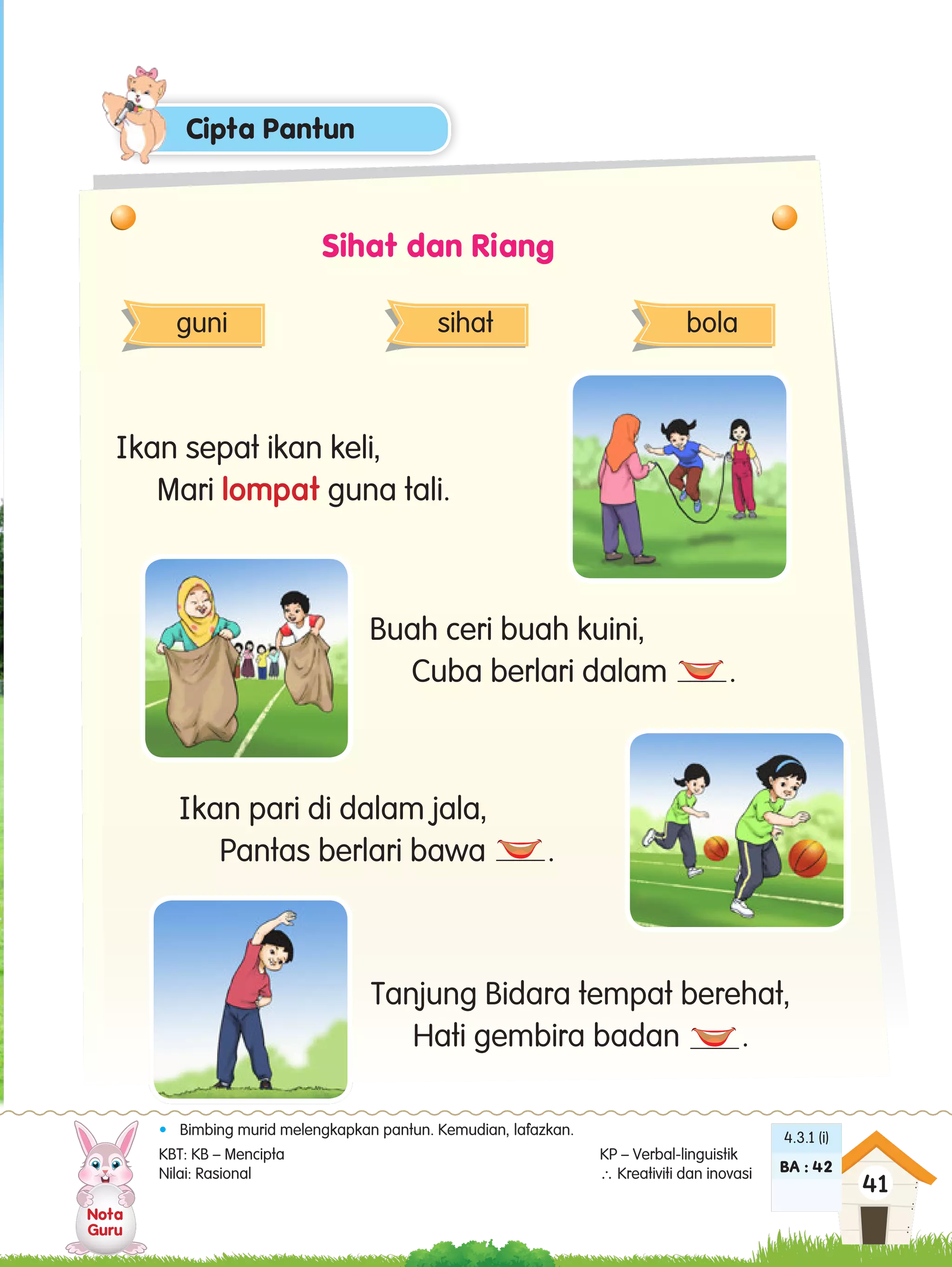 1 tahun 1-bahasa-melayu-sjk | PDF