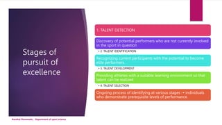 1) Talent identification intro.pptx | Sports