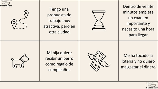 Subjuntivo Recomendaciones Tarjetas | PDF
