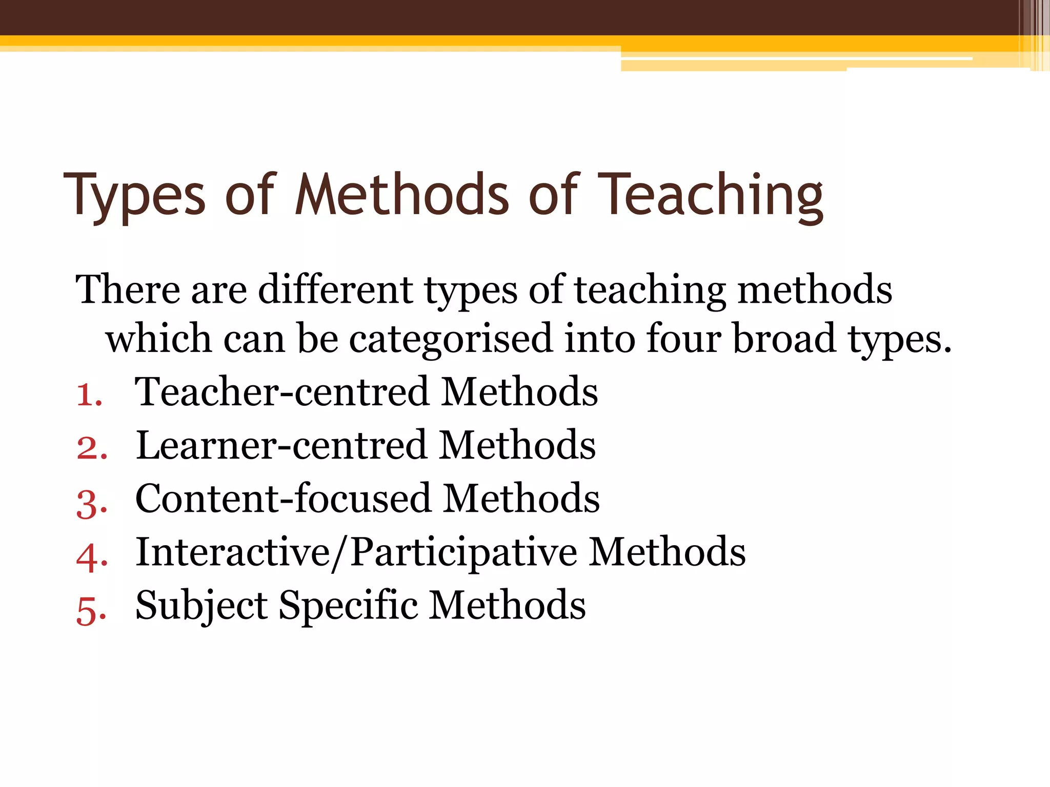 1 teaching methodology | PPTX