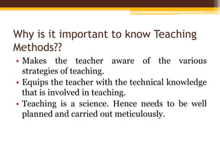 1 teaching methodology | PPTX
