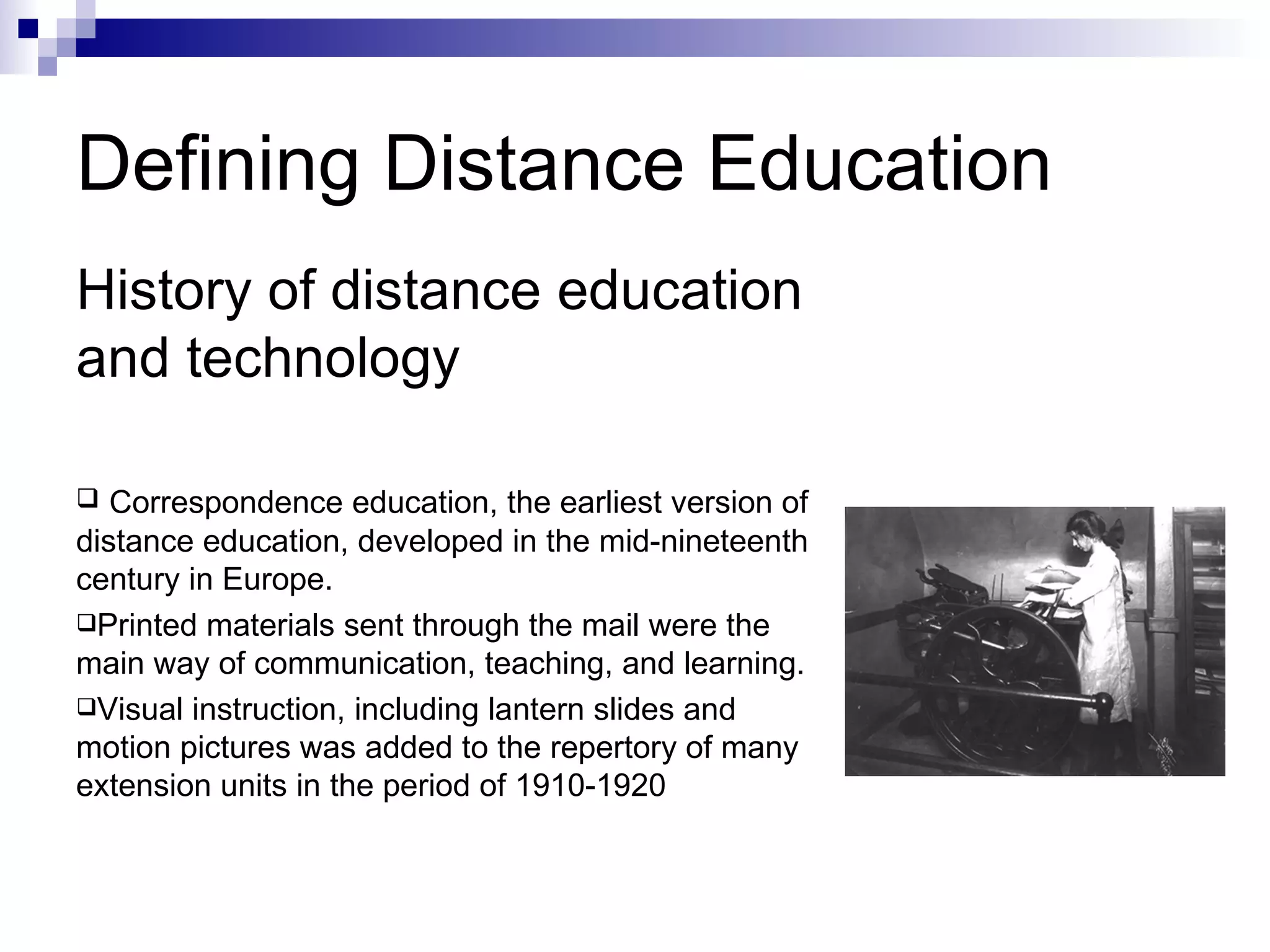 distance learning | PPT