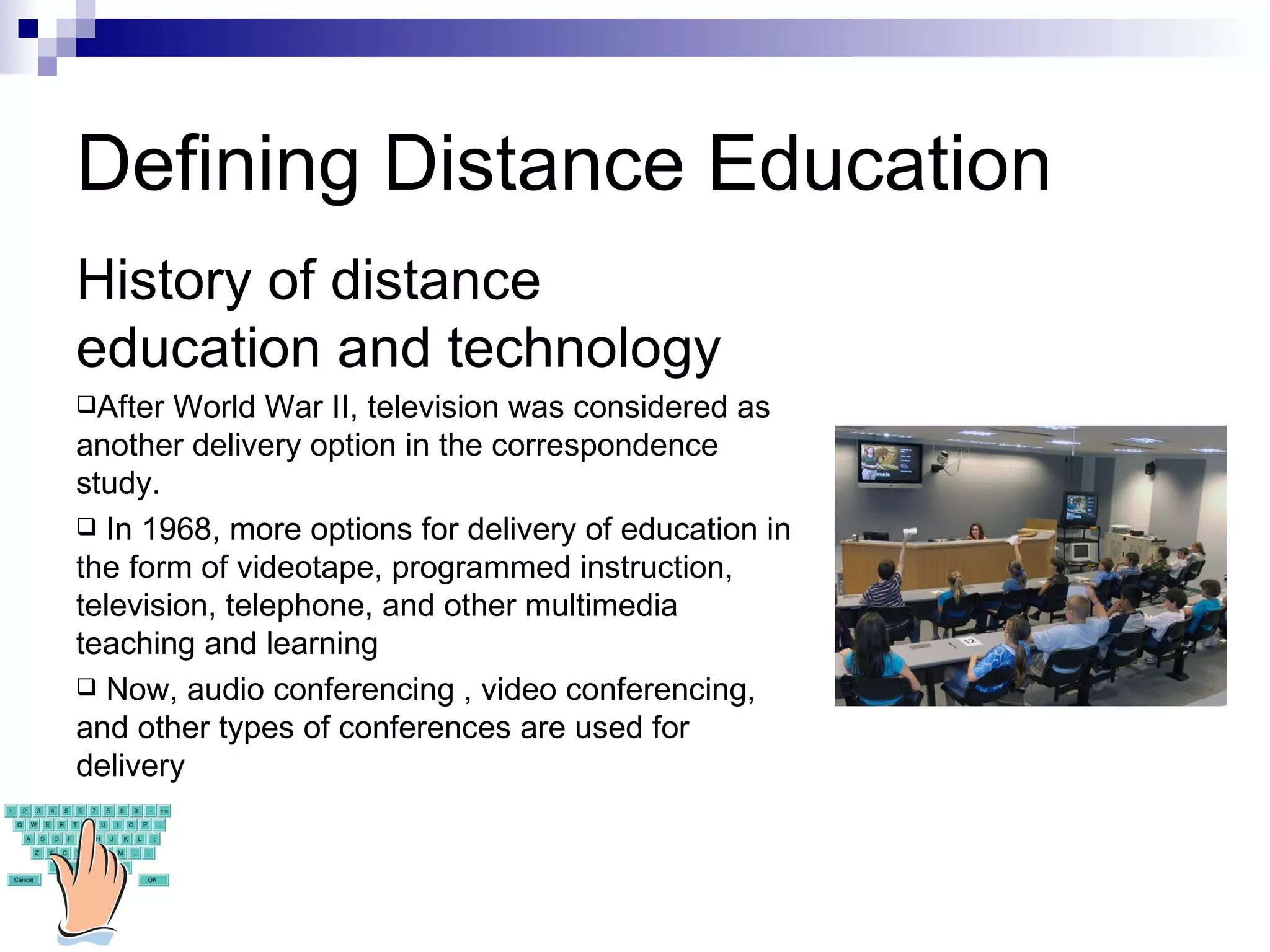 distance learning | PPT