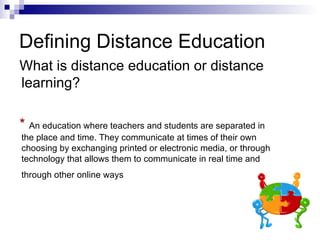 distance learning | PPT
