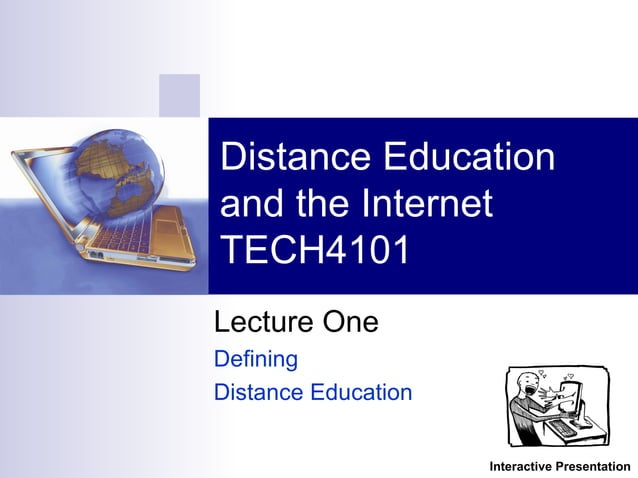 Distance Education Definition | PPT