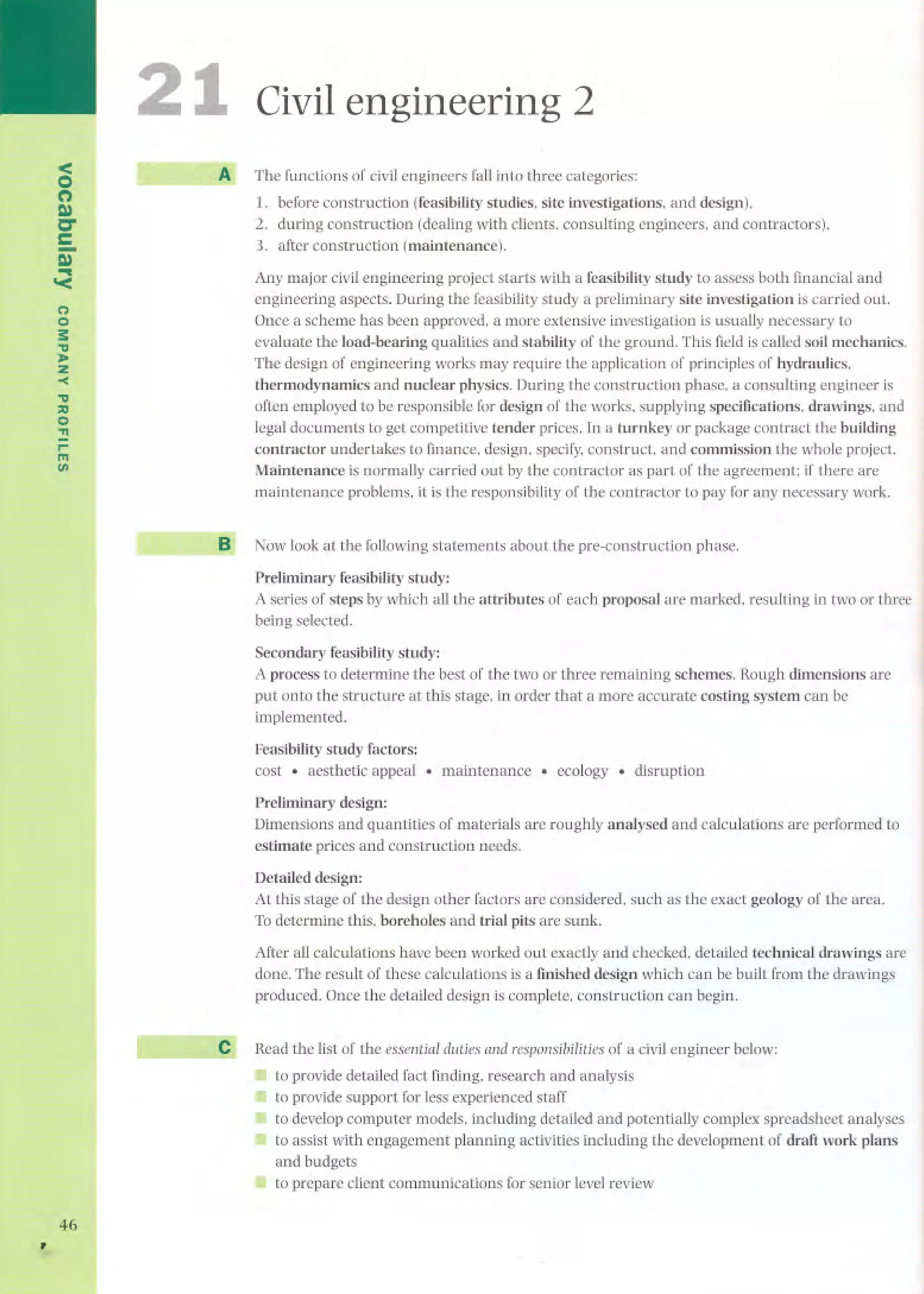 Technical English Vocabulary and Grammar | PDF