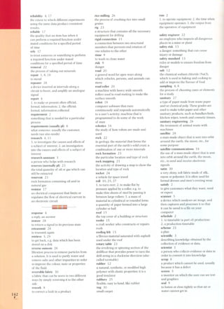 Technical English Vocabulary and Grammar | PDF