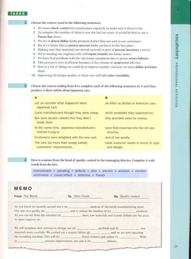 Technical English Vocabulary and Grammar | PDF