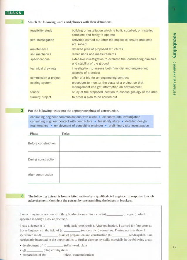 Technical English Vocabulary and Grammar | PDF