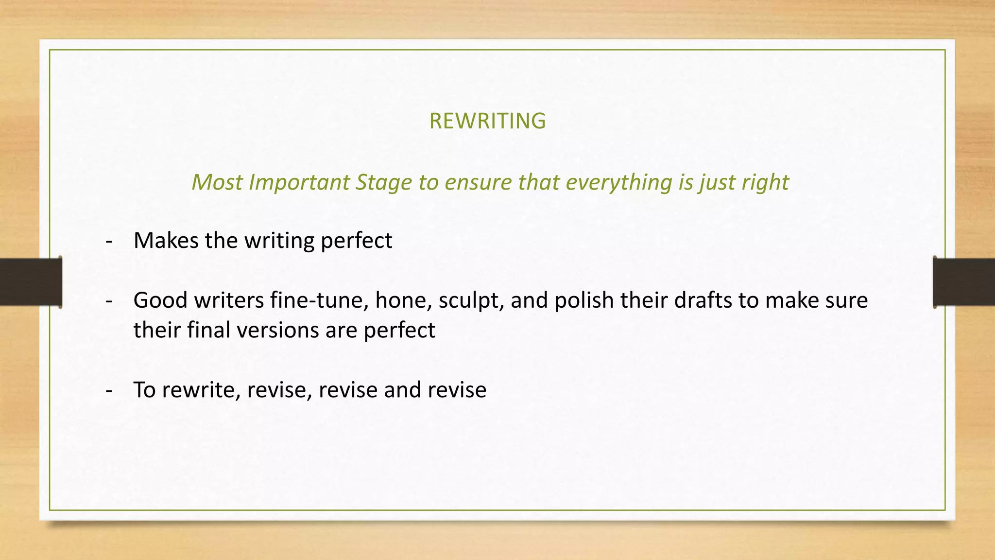 1 Techniques of writing | PPTX