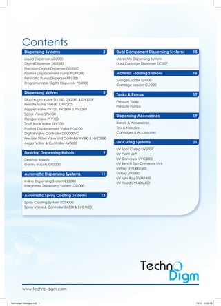 Technodigm Innovation Catalog | PDF