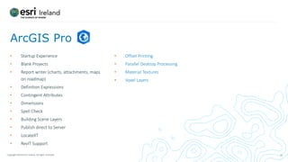 ArcGIS Progress and Road Map - Esri Ireland Tech Update 2019 | PPTX