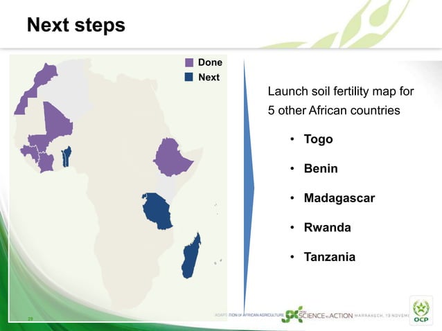 African Soil Information System | PPTX | Africa Travel | Travel Locations
