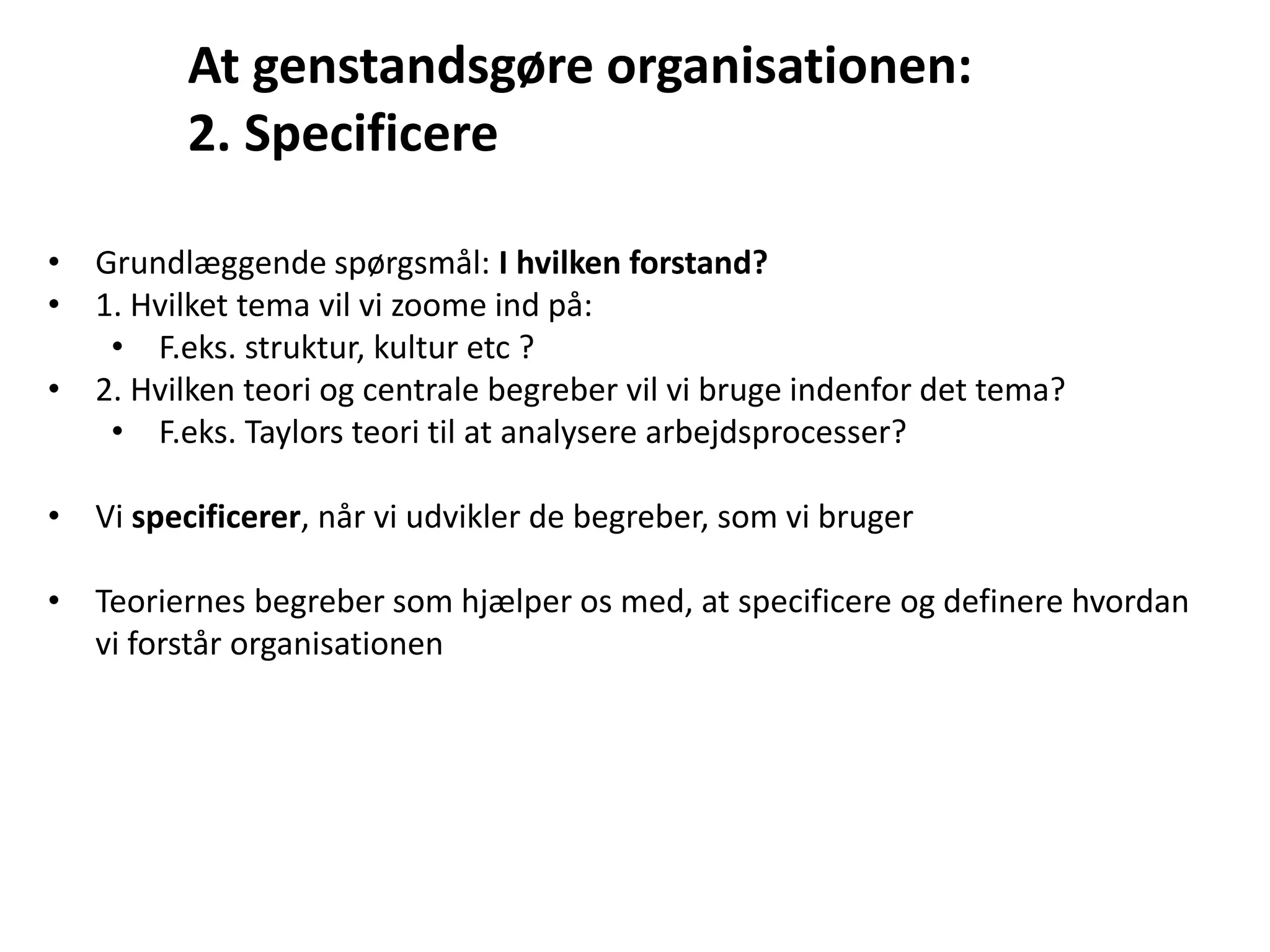 Tema 1: Arbejdsprocesser | PPTX