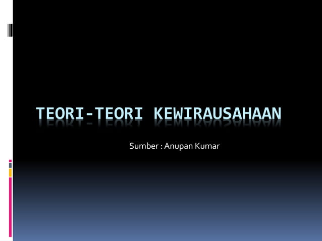 (1) TEORI-TEORI KEWIRAUSAHAAN .pptx