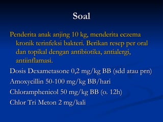 Menentukan terapi obat untuk anak hewan.ppt