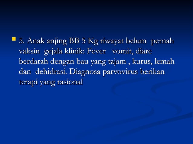 Menentukan terapi obat untuk anak hewan.ppt