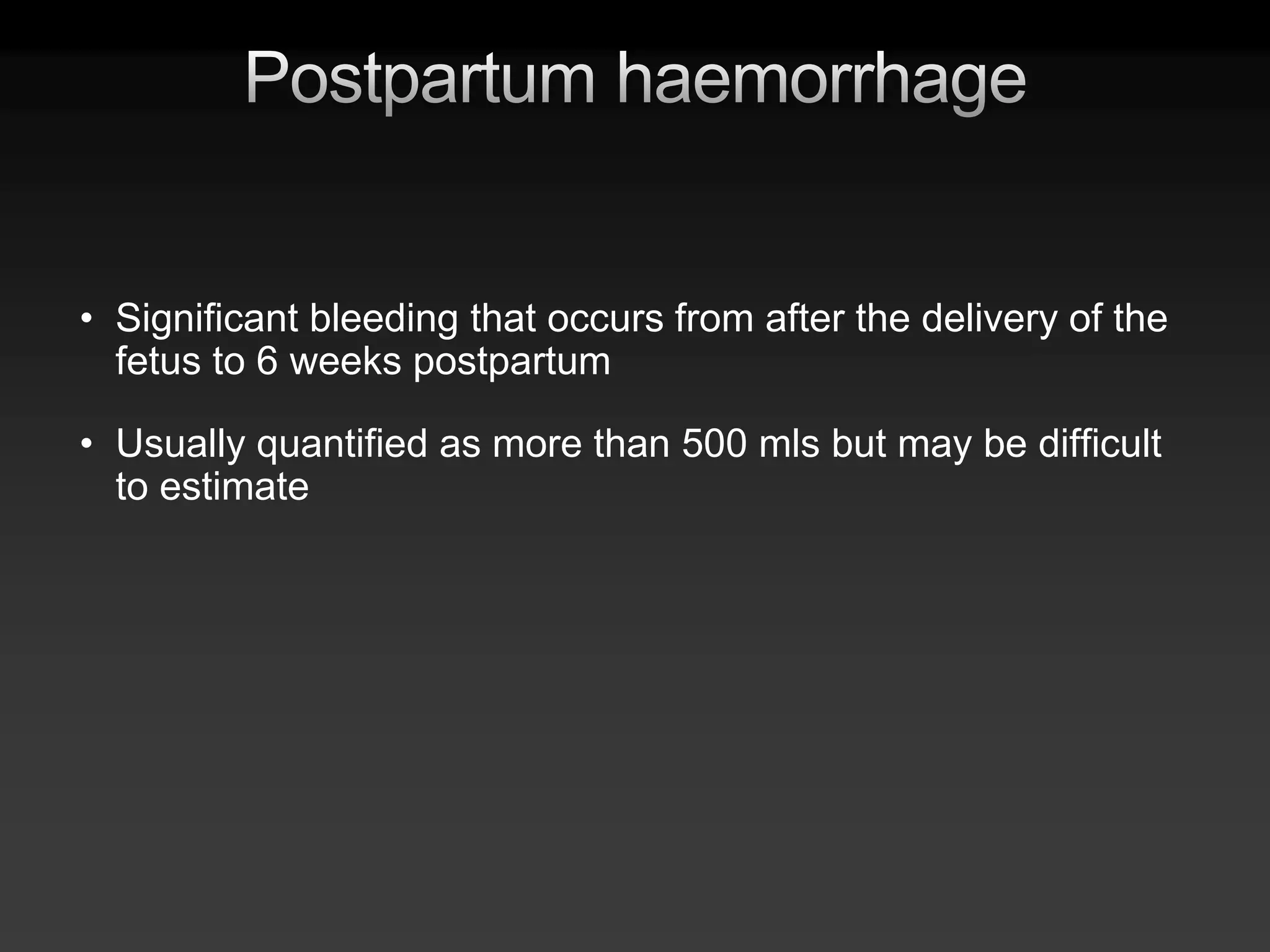 Obstetric Terminology | PPTX