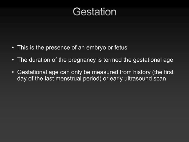 Obstetric Terminology | PPTX | Infertility | Reproductive Health