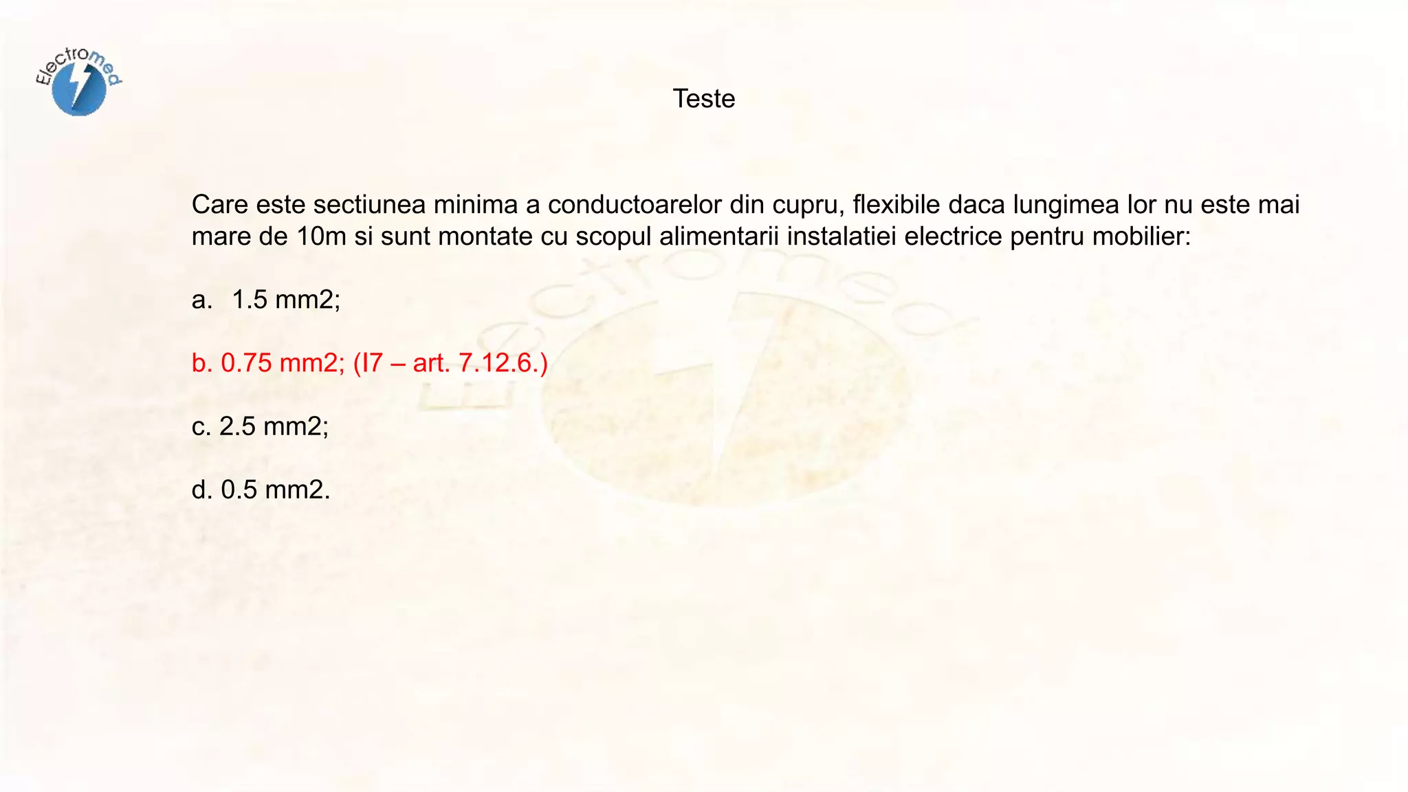 1 Teste tip chestionar RTE instalatii electrice.pptx