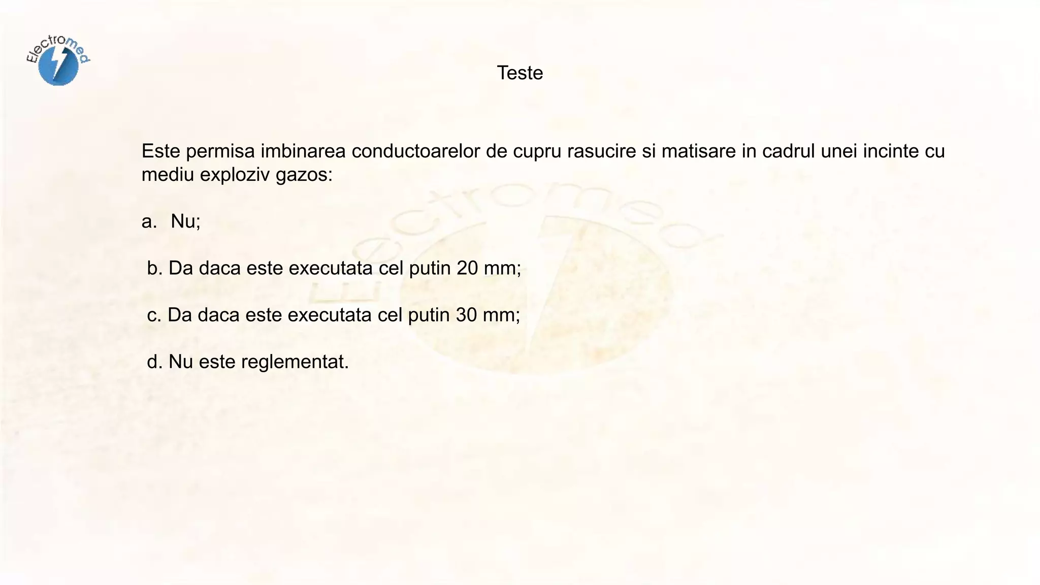 1 Teste tip chestionar RTE instalatii electrice.pptx