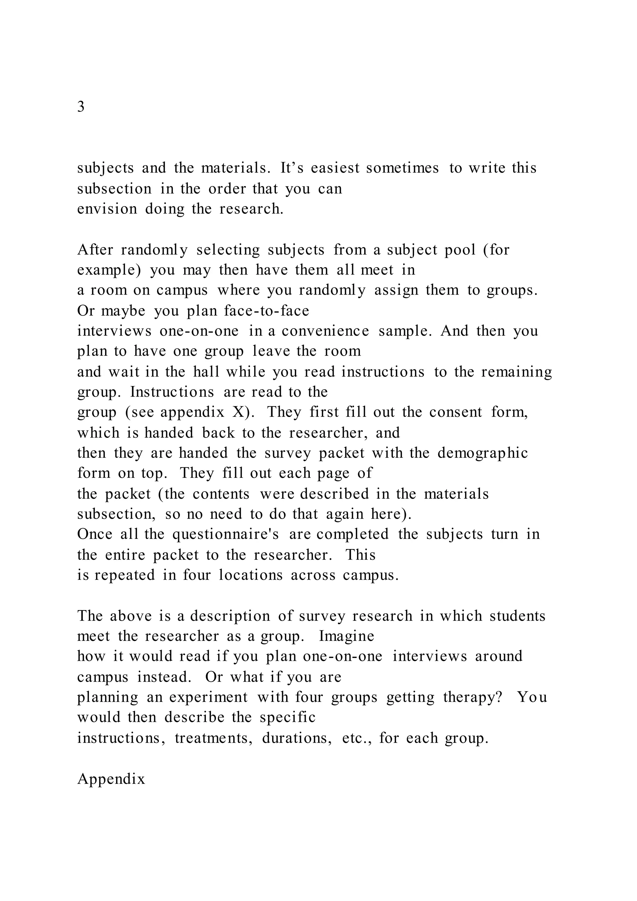 1 The APA Methods Section The APA methods sec | DOCX