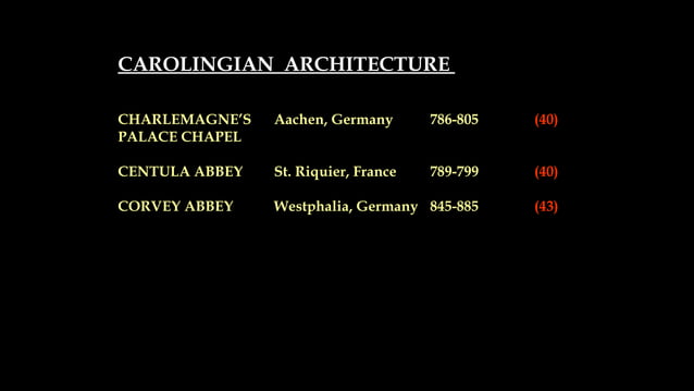 1 The Carolingian Renaissance to c.1000.ppt