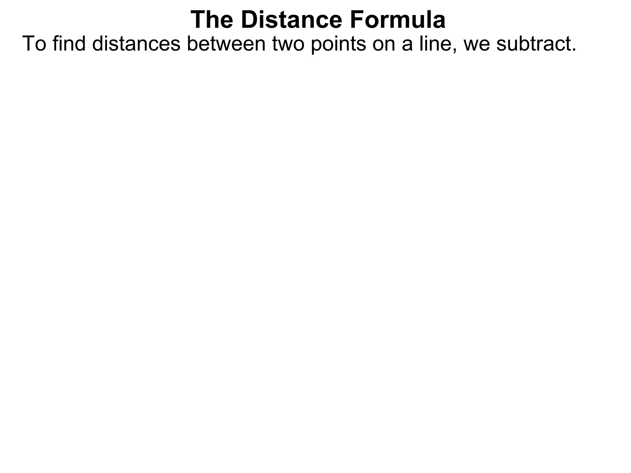 31 the distance formulas | PPT