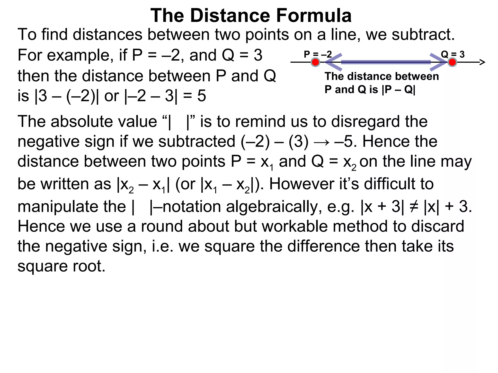 31 the distance formulas | PPT