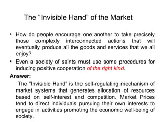 The Economic Way of Thinking | PPT