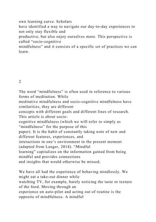 1 The Elements and Benefits of Mindfulness Deepeni.docx