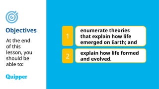 The Evolving Concept of Life.pptx prepared | PPTX
