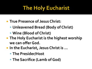 1) Institution of the Eucharist | PPTX
