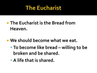 1) Institution of the Eucharist | PPTX