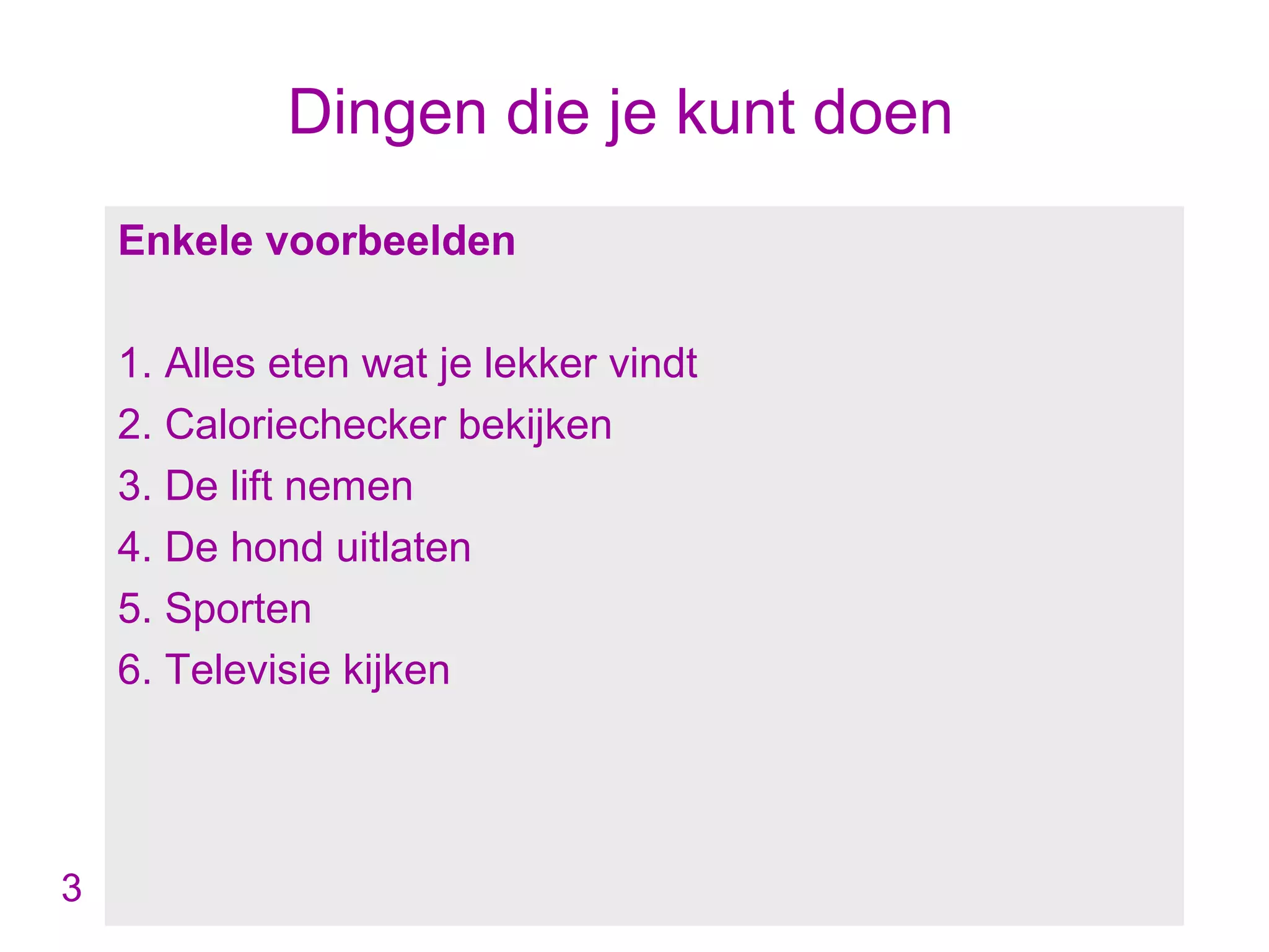 mijn dagschema les 3 | PPT
