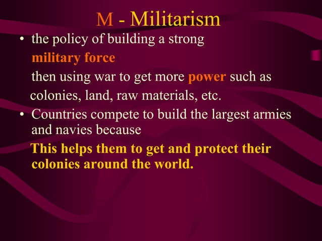 1 the main causes of wwi slideshare version