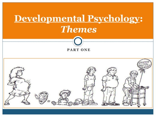 (1) Themes and Methods for developmental psychology | PPTX