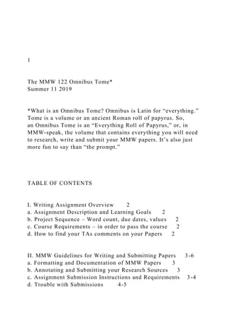 1 The MMW 122 Omnibus Tome Summer 11 2019 Wh.docx