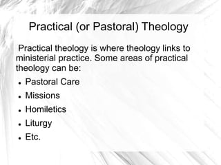 Biblical Theology Prologue | PPT