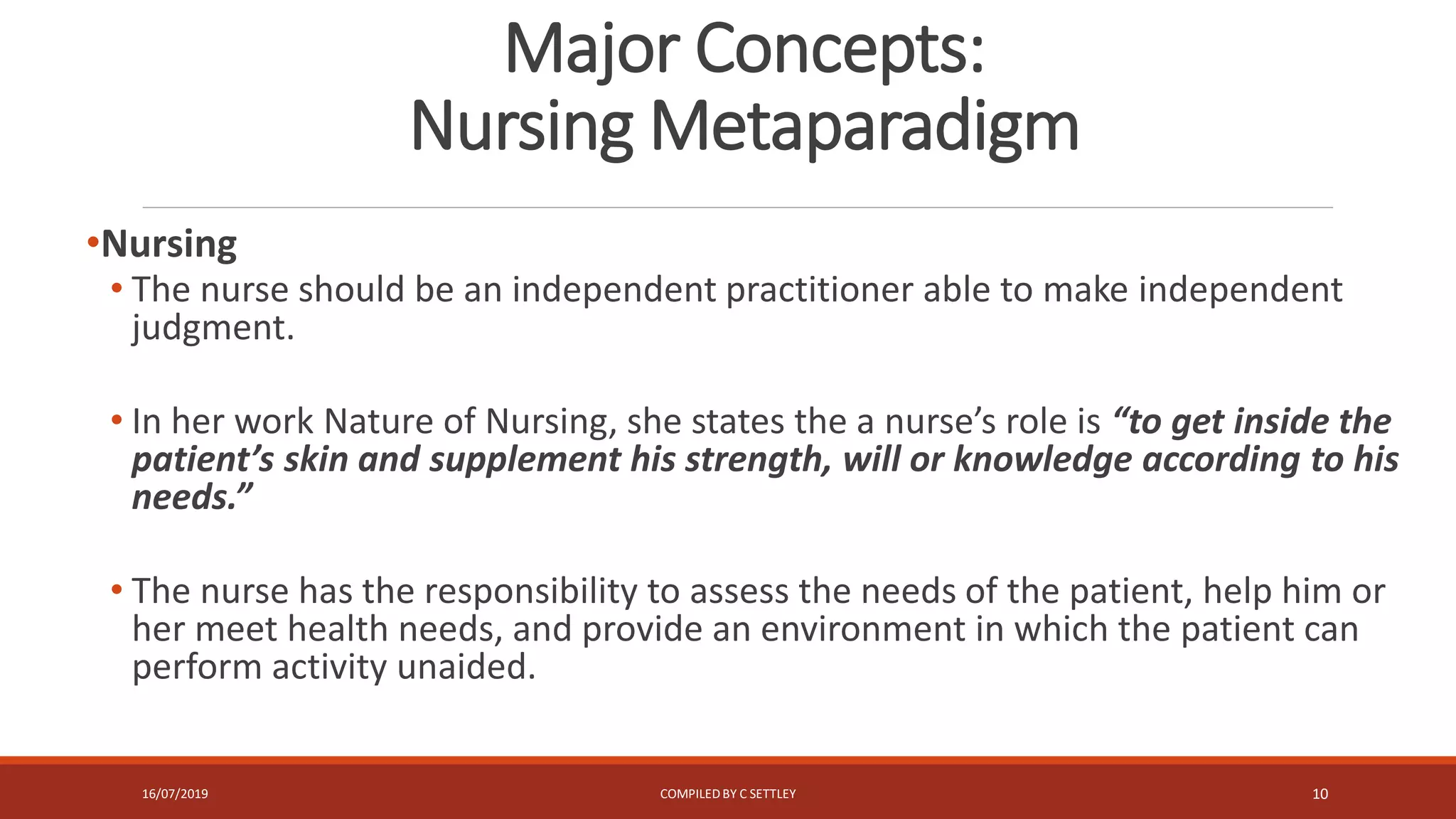 Nursing theories and models | PDF
