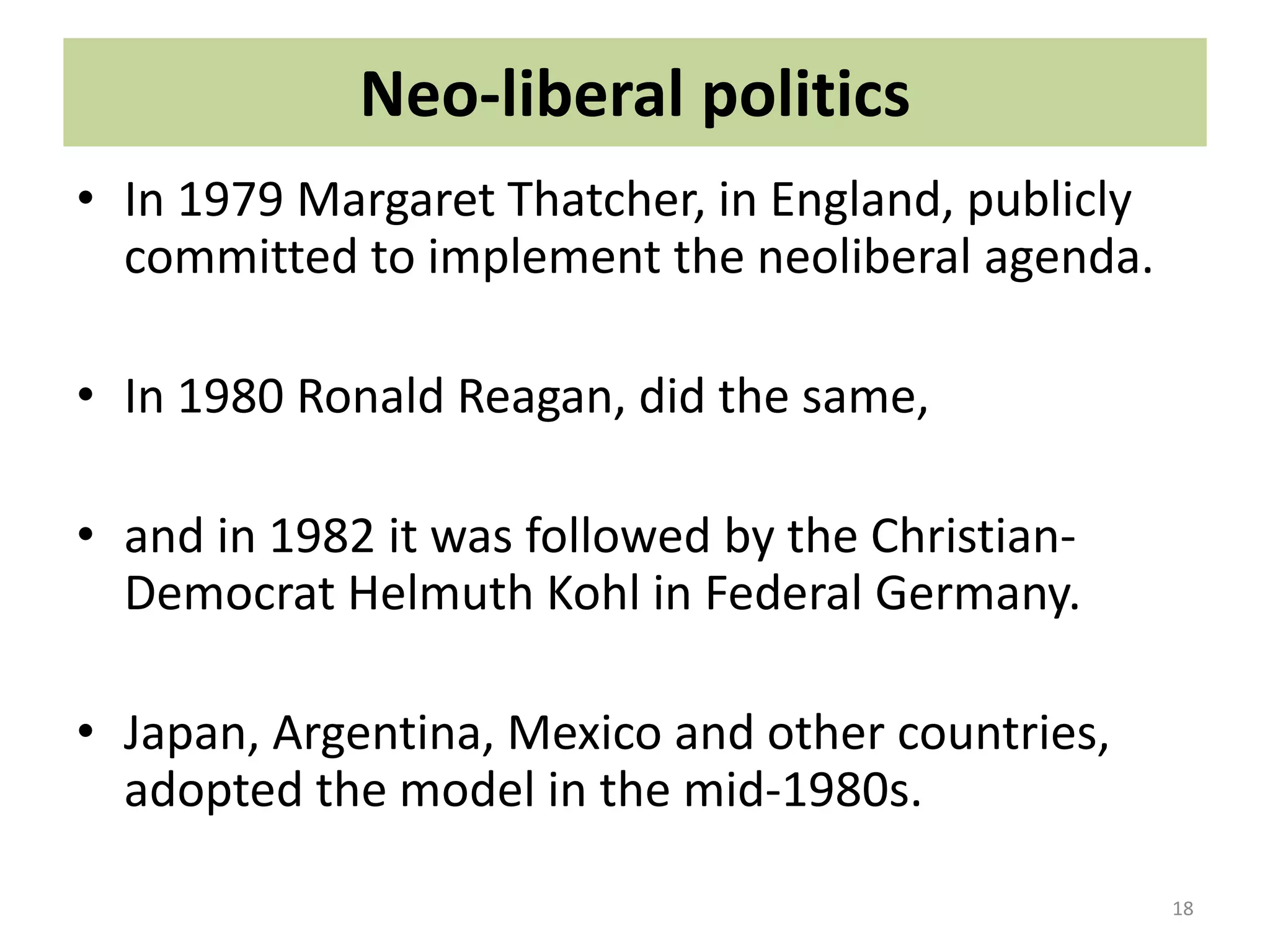 1 the origin of neo liberalism | PPTX