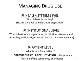 1 The pharmacist’s Role in Self Care.pptx